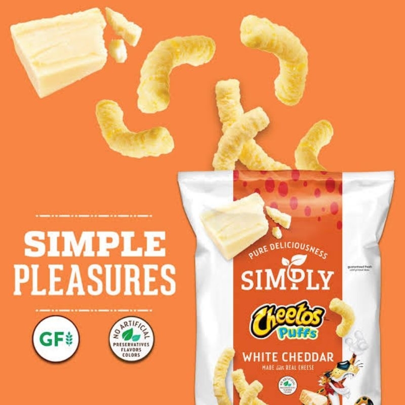 Jual [BIG SIZE] Cheetos Puffs White Cheddar - Puff Cheese Snack ...