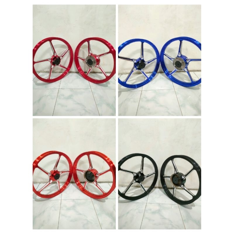 Jual Velg ak55 enkei type 511vleg VND Pleg mutakin pnp Supra125 honda ...