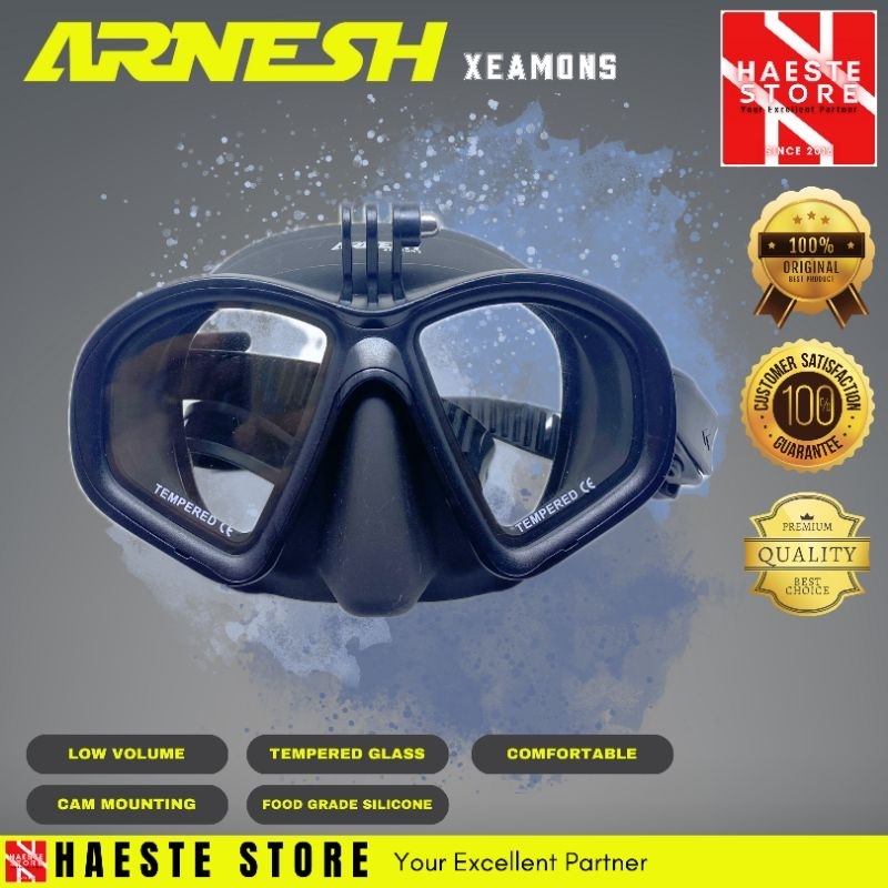 Jual ARNESH XEAMONS MOUNTING FREEDIVING MASK ARNESH SPEARFISHING | Shopee Indonesia
