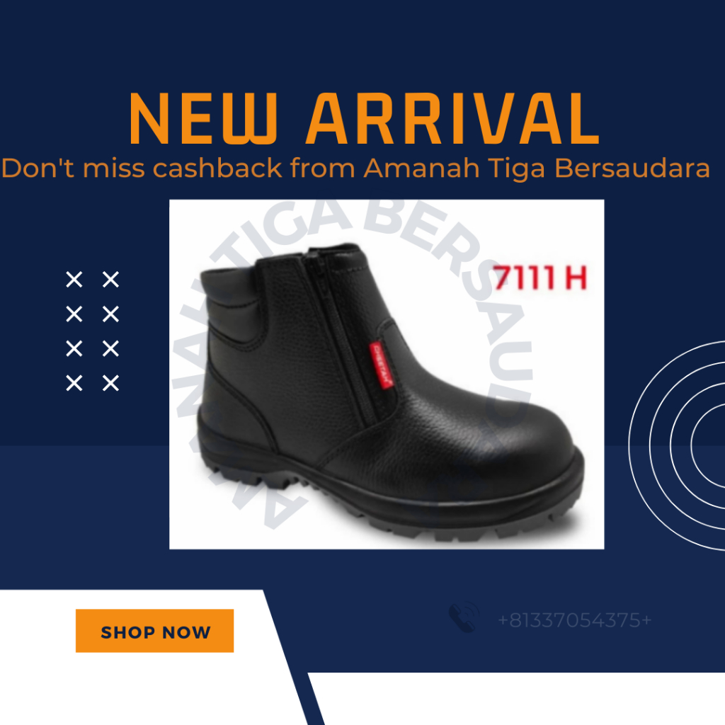 Jual JUAL SEPATU SAFETY CHEETAH TYPE 7111H ORIGINAL | Shopee Indonesia