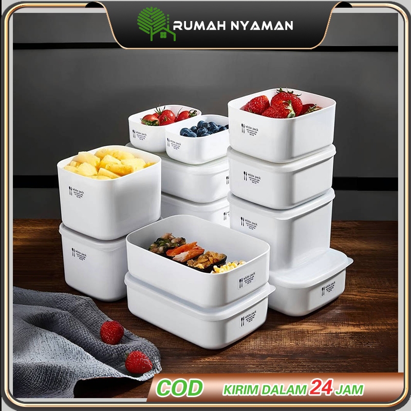 Jual Lunch Box Wadah Makanan kotak makan kotak penyimpanan kulkas Food ...