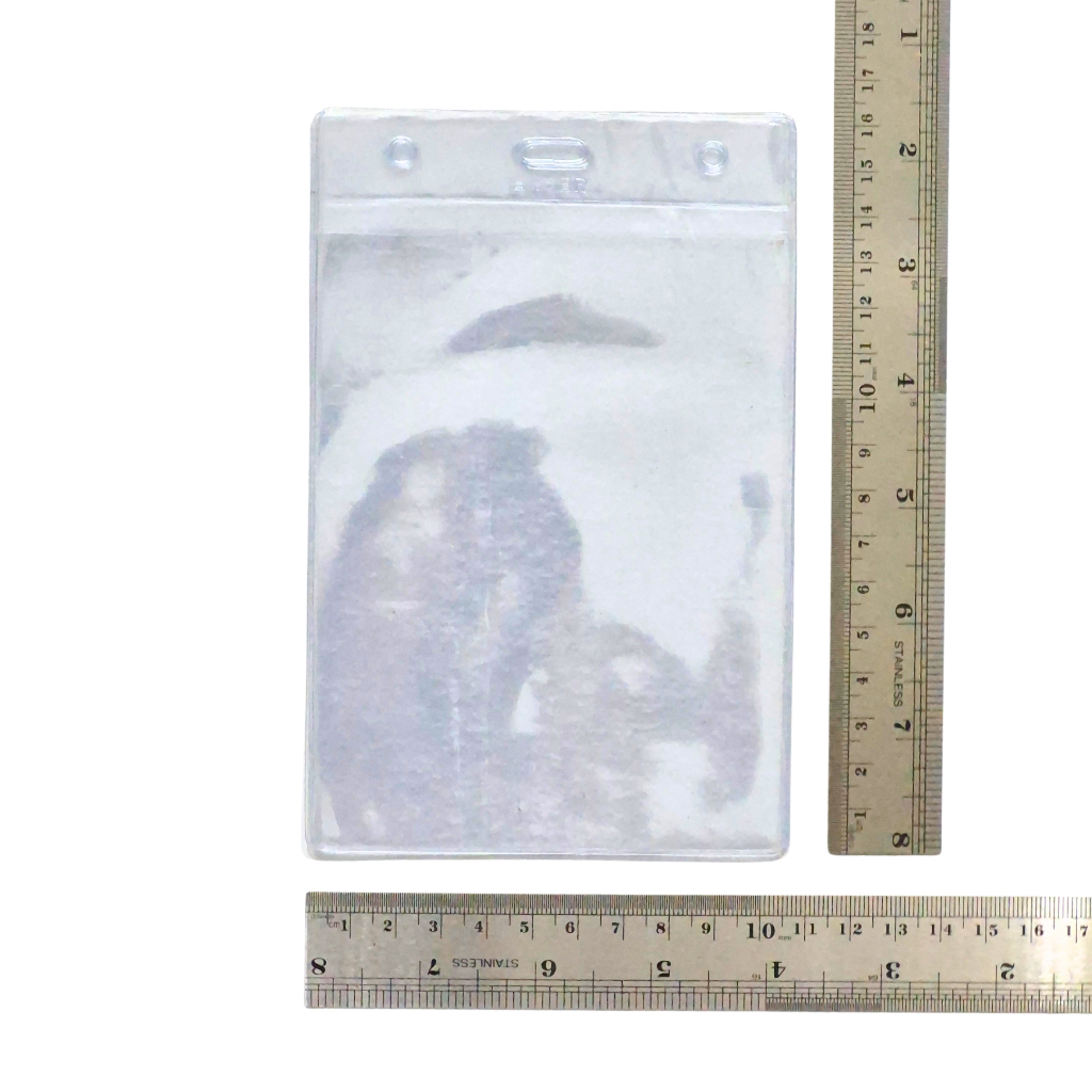 Jual Plastik Mika ID Card / Name Tag 10.5x14cm tegak / Portrait ...