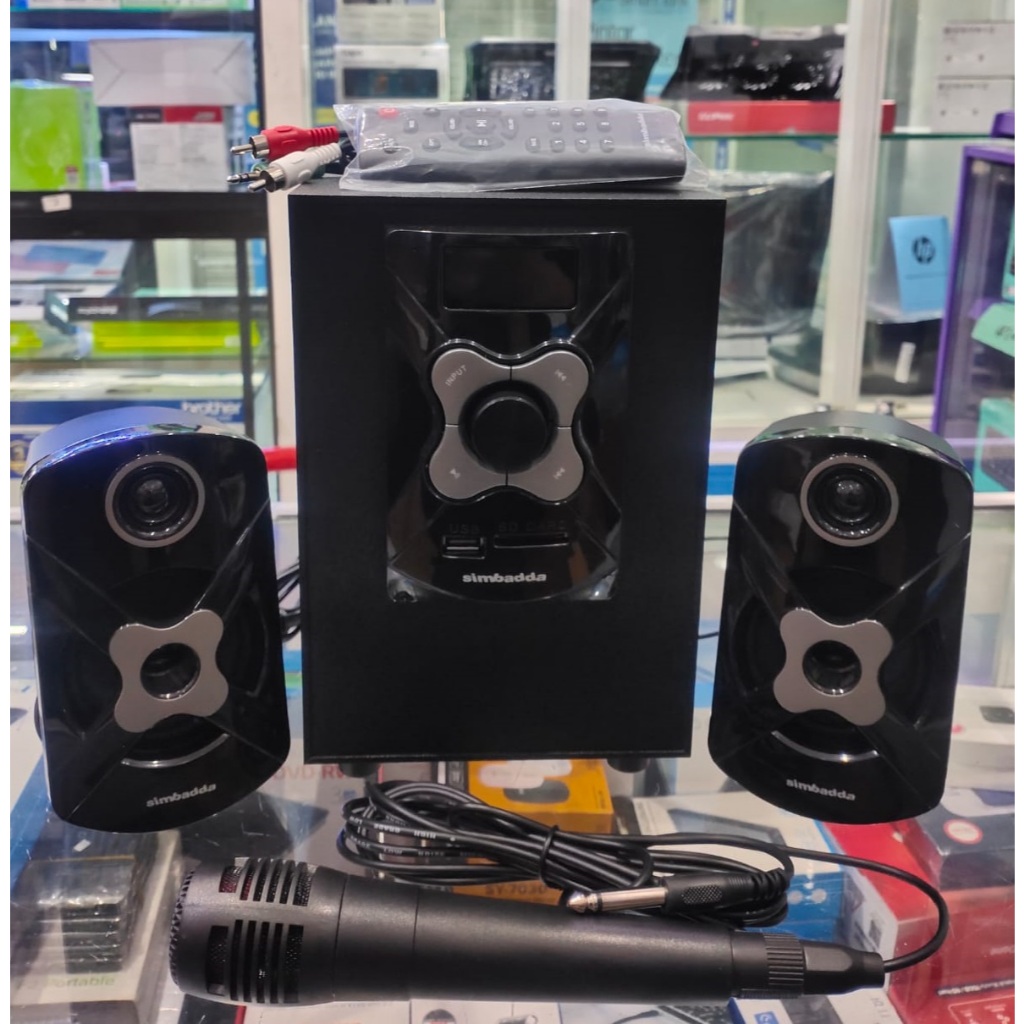 Jual Speaker Aktif SIMBADDA CST 5000 N+Line in,USB,FM,Bluetooth ...