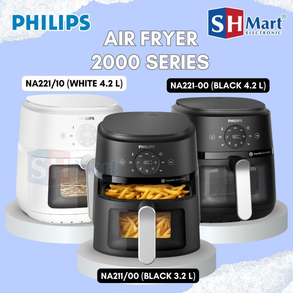 Jual AIR FRYER PHILIPS NA-221 / NA211 PENGGORENGAN TANPA MINYAK TOUCH ...