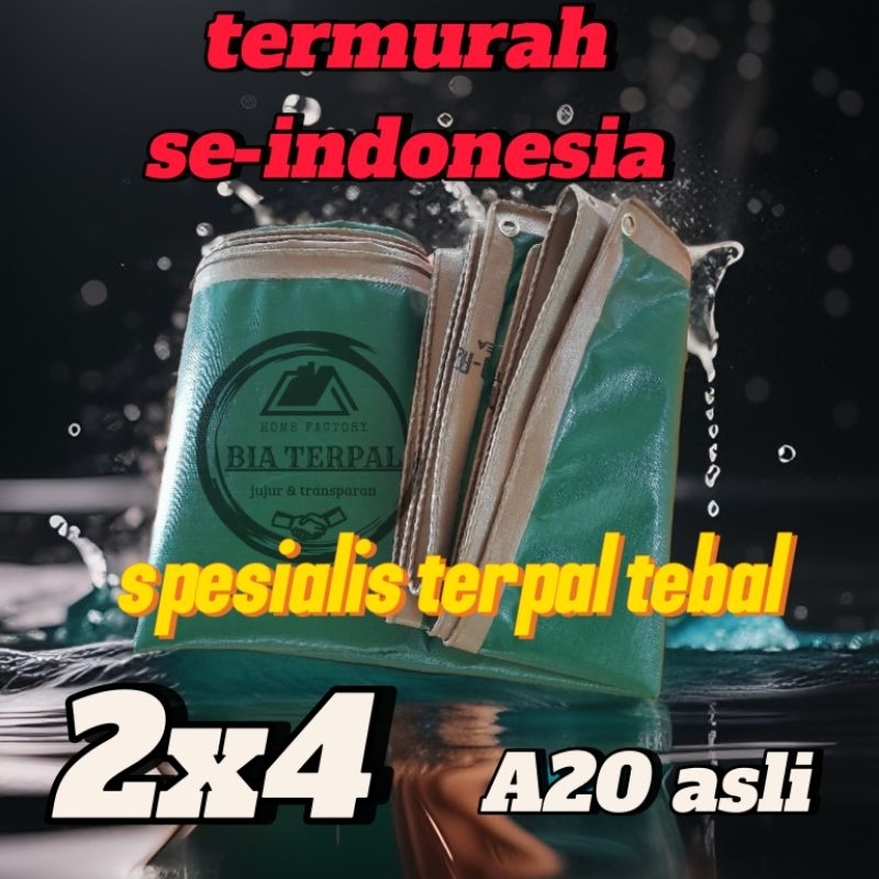 Jual TERPAL UKURAN 2X4 A20 KOREA BUCHEON | Shopee Indonesia