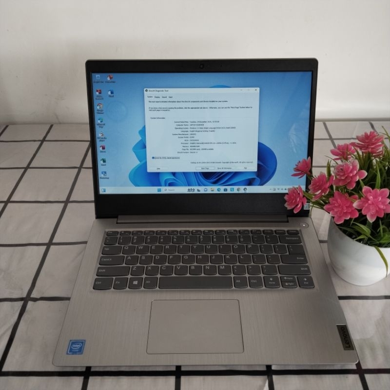 Jual LAPTOP LENOVO 81WH RAM 4GB SSD 256GB WINDOWS 11 PROCESSOR INTEL ...