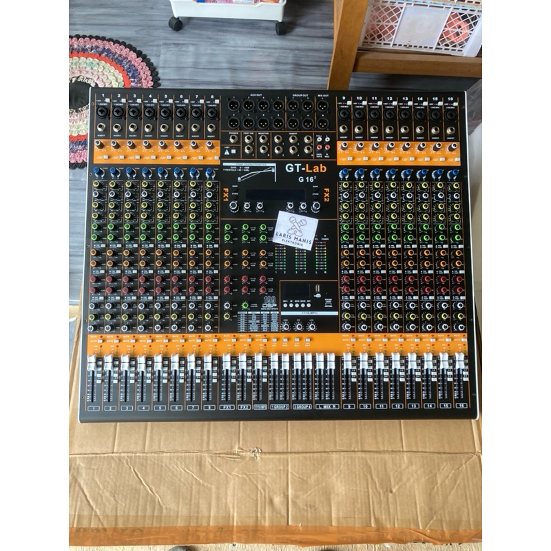 Jual Audio Mixer Analog RDW GT Lab 16 gen 2 / G16 / G 16 + KOMPRES PLUS ...