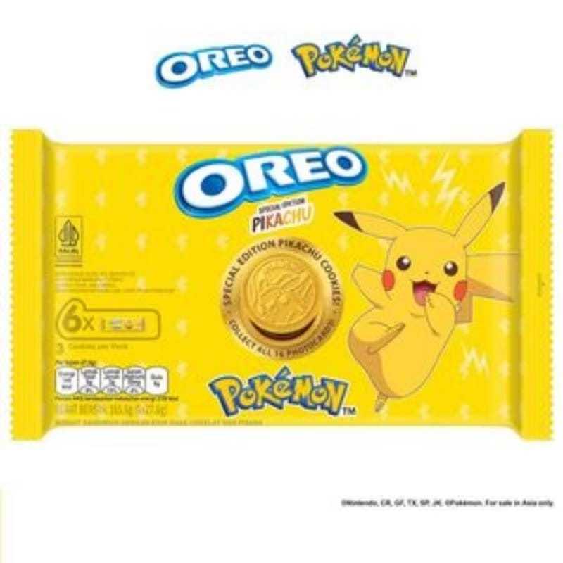 Jual Oreo Pokemon Pikachu Cookies Special Edition | Shopee Indonesia