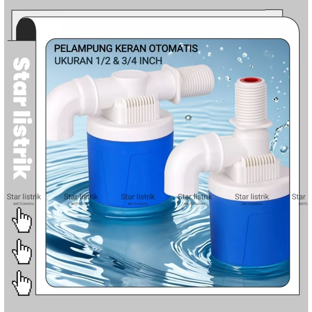 Jual Kran Otomatis Bak Mandi 1/2 dan 3/4 Sensor Keran Tandon Air ...