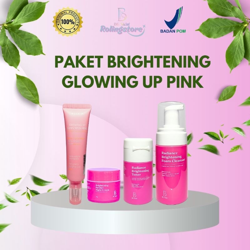 Jual BG SKIN Paket Brightening All Varian Untuk Mencerahkan | Shopee ...