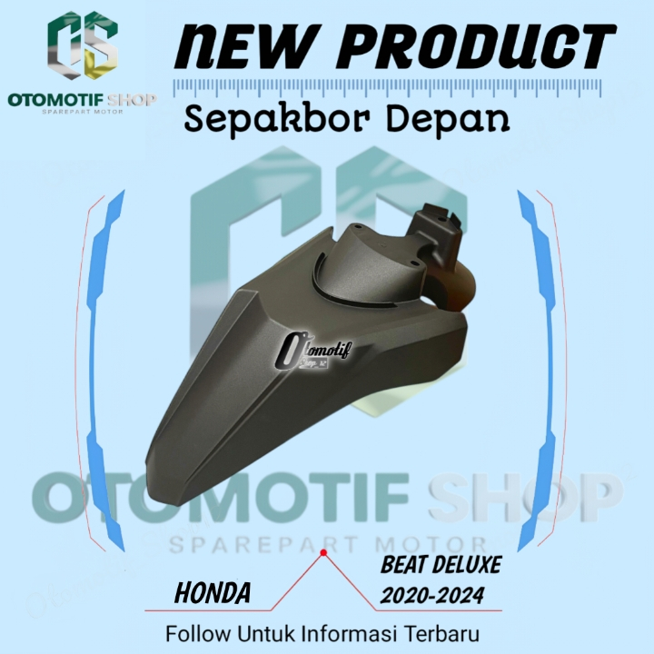 Jual Sepakbor Slebor Depan Honda Beat Deluxe BROWN MET / Front Fender A ...