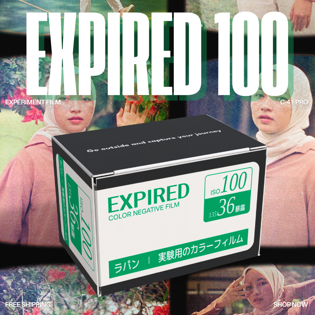 Jual Expired 100 - ( Roll Film 35mm / Experiment / Color ) | Shopee ...