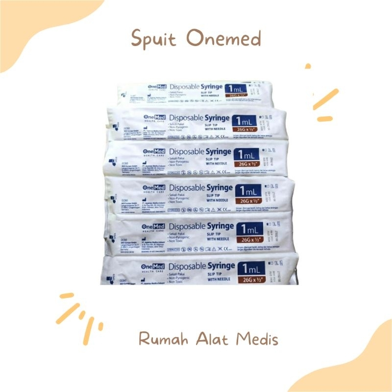 Jual Spuit Onemed Eceran 1cc / 3cc / 5cc / 10cc / 20cc / Syringe Onemed / Suntikan | Shopee ...