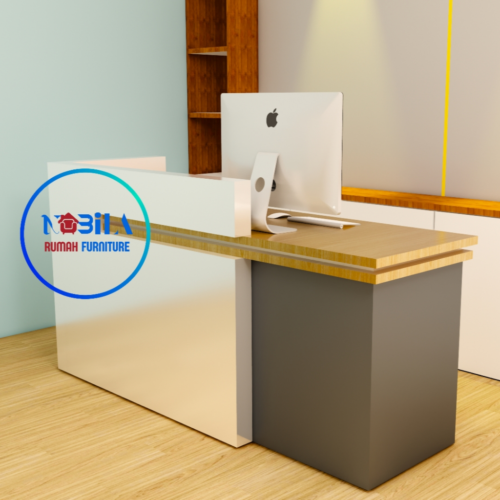 Jual MEJA RESEPSIONIS/KASIR SIMPLE DAN MODERN (PRE ORDER) | Shopee ...