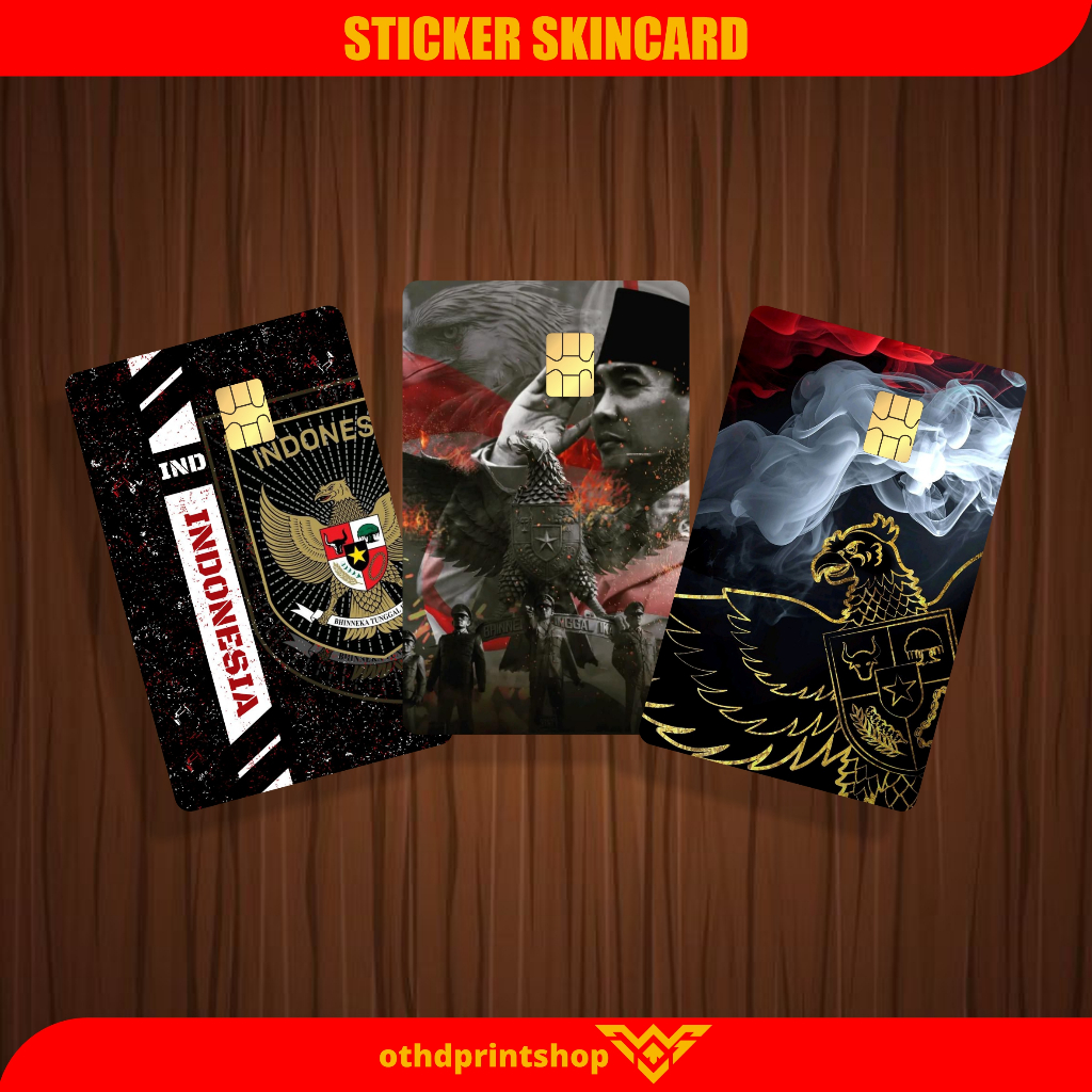 Jual Stiker Sticker Garskin Kartu Atm Skin Card Skincard ATM SIM KTP E ...
