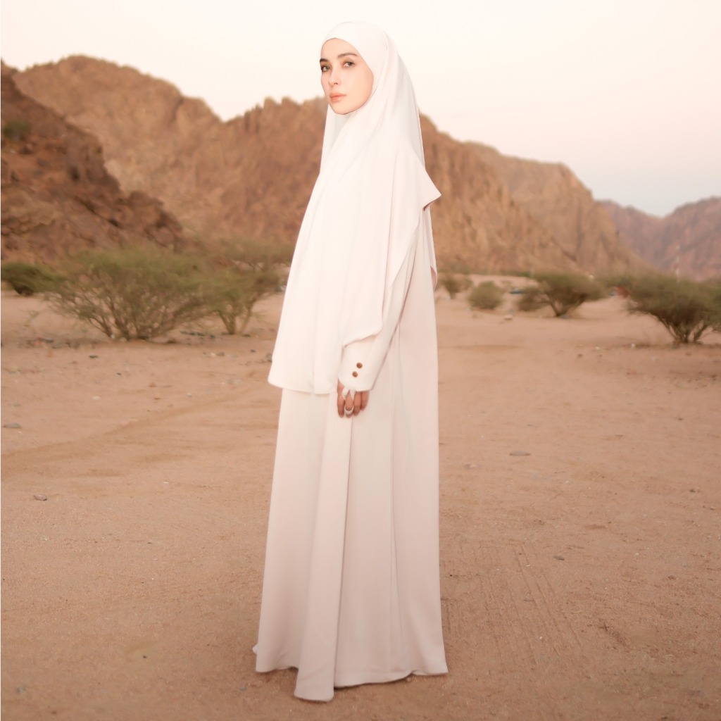 Jual Asma Abaya Set (Abaya Set Khimar Niqab Haji dan Umrah Bahan Arabian Premium) | Shopee Indonesia
