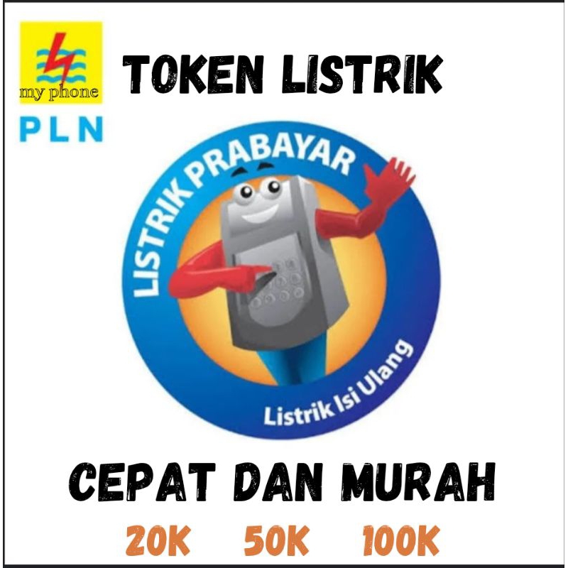 Jual TOKEN LISTRIK PLN 20K 50K 100K (PROMO TERBATAS) | Shopee Indonesia
