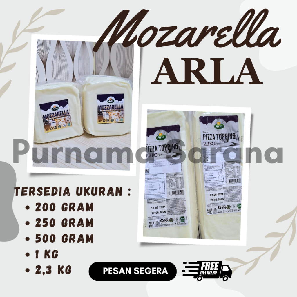 Jual Keju Mozarella Arla Pizza Topping 2.3 Kg | Shopee Indonesia