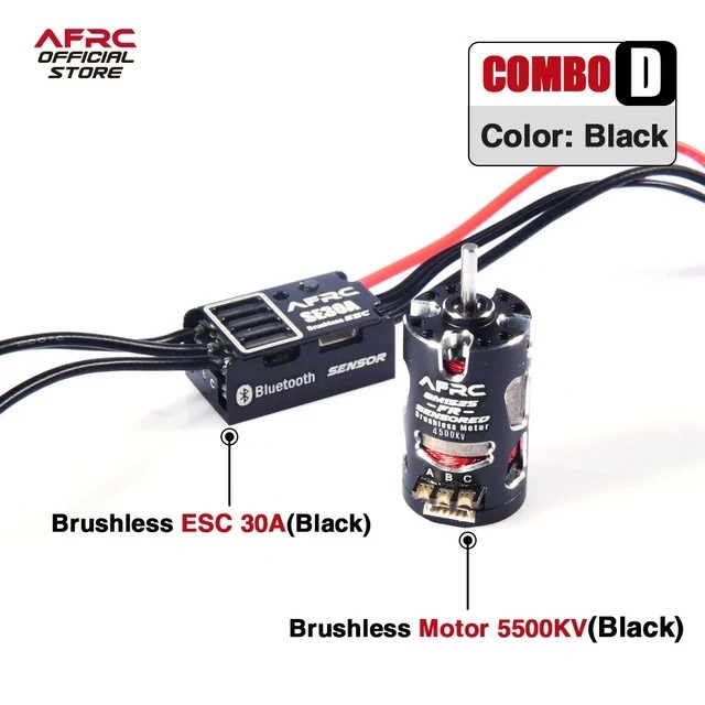 Jual Combo AFRC SE30A Brushless ESC + AFRC BM1525 Sensored Brushless ...