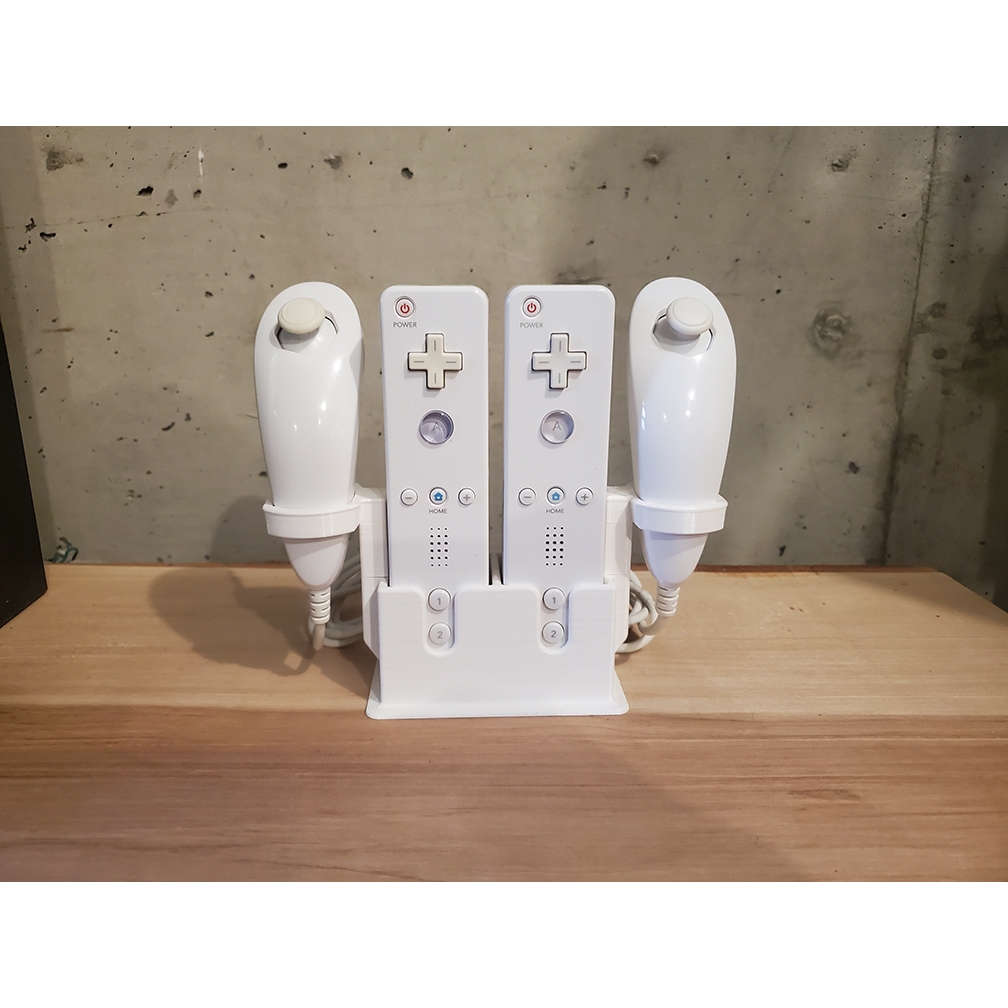 Jual Stand Wii Wiimote Remote Nunchuk Holder Dudukan Display Aksesoris ...