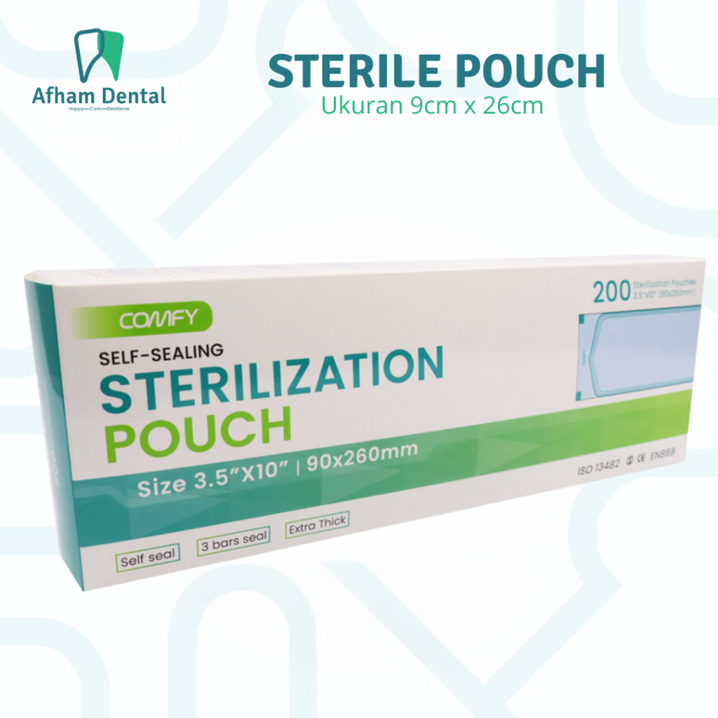 Jual 200 PCS MEDIPOUCH / MEDIPACK STERIL /STERILIZATION POUCHES POUCH ...