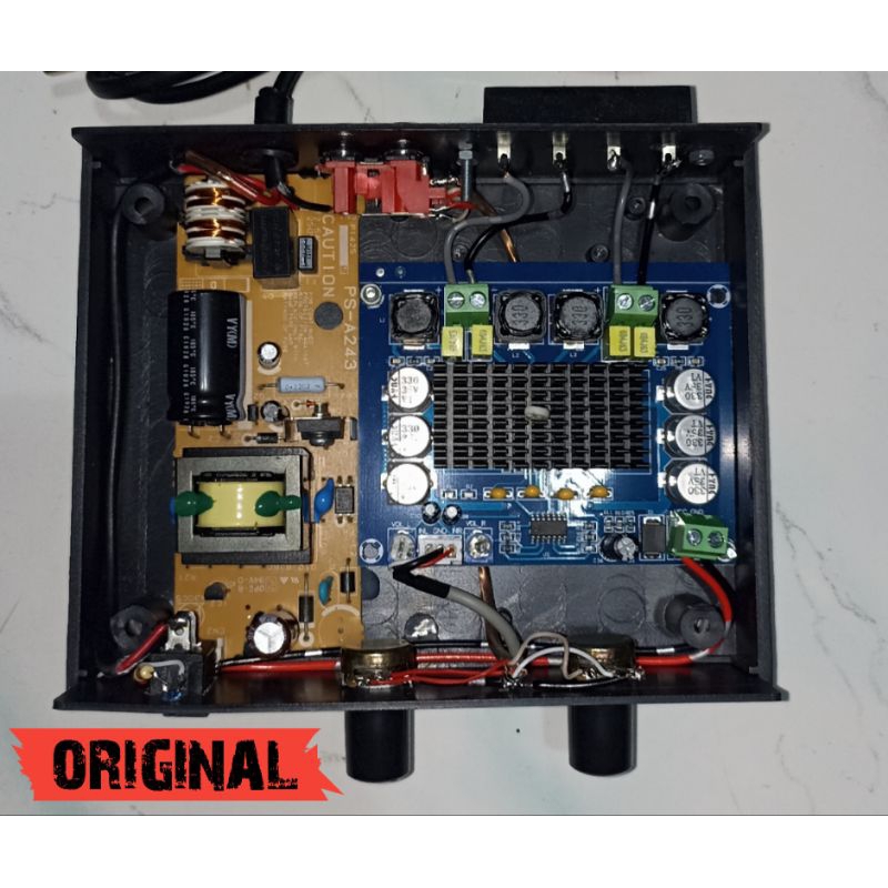 Jual amplifier mini 2 channel 120watt×2 | Shopee Indonesia