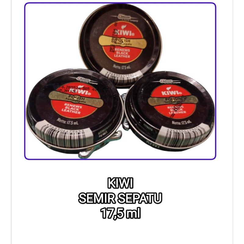 Jual KIWI SEMIR SEPATU 17.5 ml BLACK | Shopee Indonesia