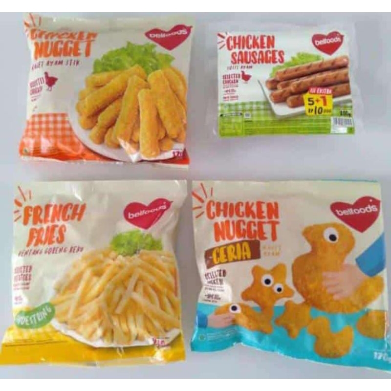 Jual produk belfoods ( chicket nugget belfoods / french fries belfoods ...