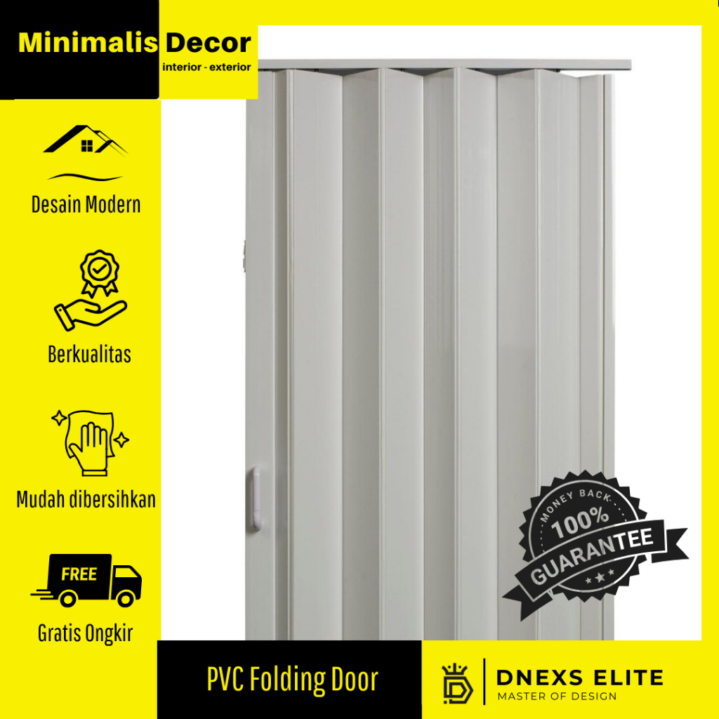 Jual Pintu Lipat Plastik Dnexs Elite Partisi Skat Ruangan - Sekat Ruang ...