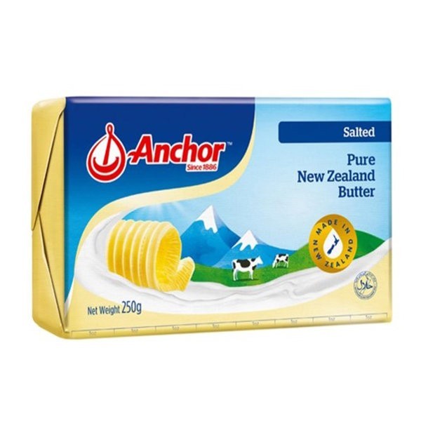 Jual ANCHOR BUTTER 227GR SALTED PURE | Shopee Indonesia