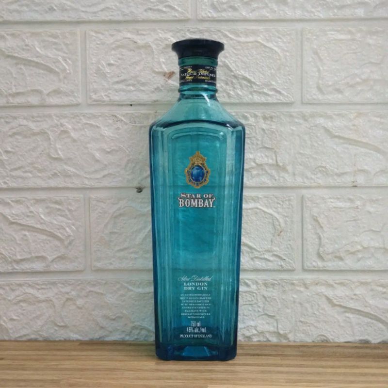 Jual Botol Kosong Bombay Star Dry Gin 750ml | Shopee Indonesia