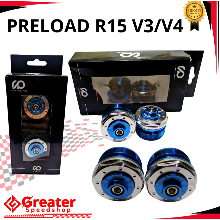 Jual PRELOAD ADJUSTER R15 V3/V4 RACEPRO CBR 250 R PRELOAD CBR 250 PRELOAD TUTUP SHOCK CBR 250 R ...