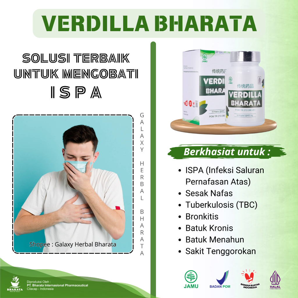 Jual Verdilla Bharata Original 100% - Obat TBC Paru-Paru ISPA Sesak ...