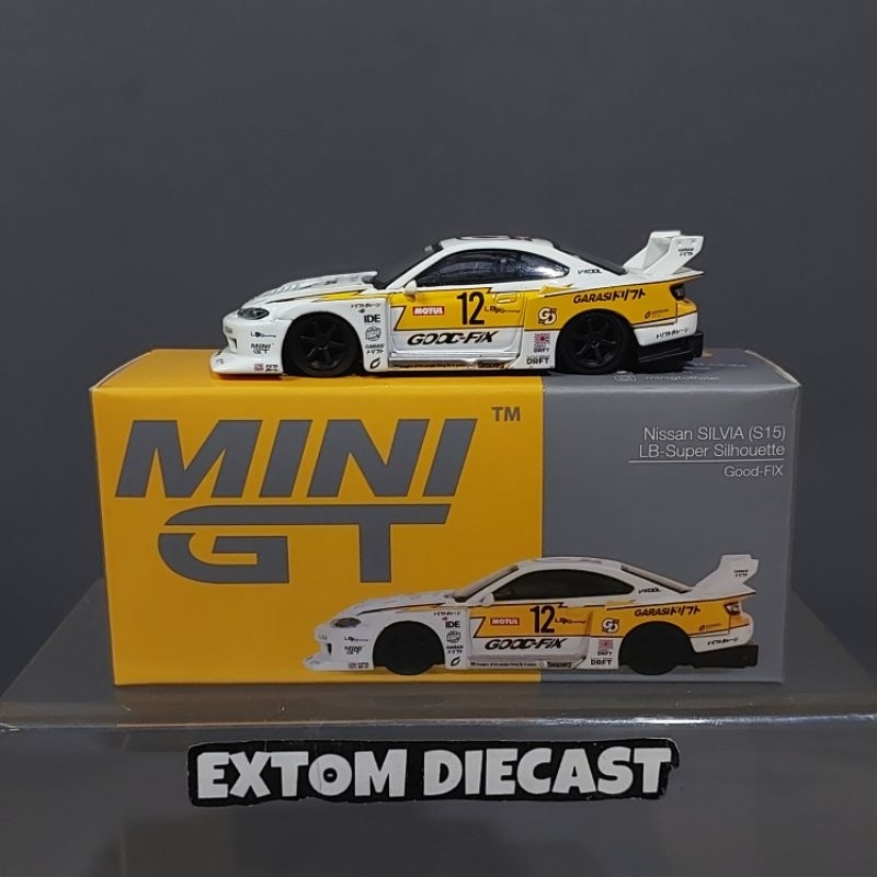 Jual Mini GT Nissan Silvia S15 Garasi Drift Good Fix IDE 2023 | Shopee ...