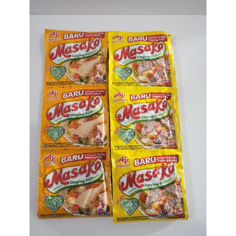 Jual Masako Ayam dan Sapi Renteng | Shopee Indonesia