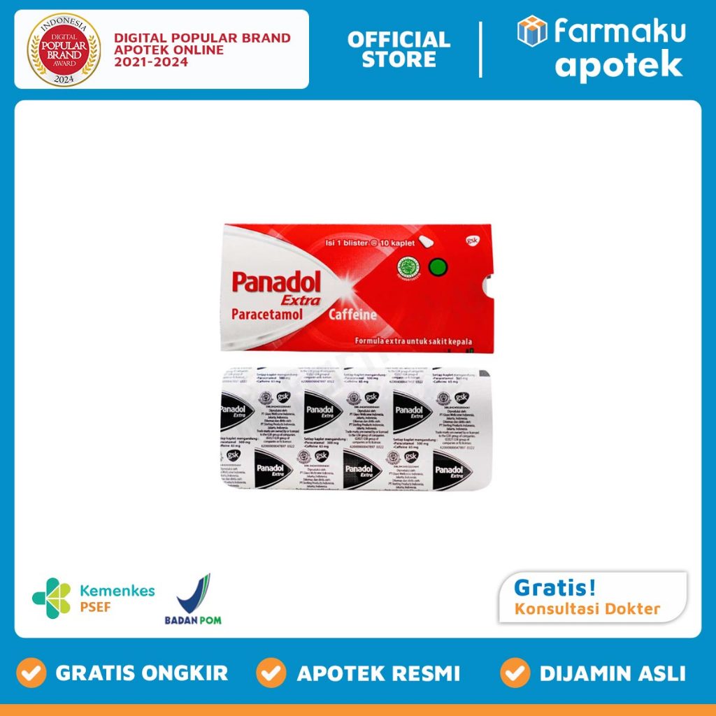 Jual Panadol Extra Strip 10 Tablet - BHL | Shopee Indonesia