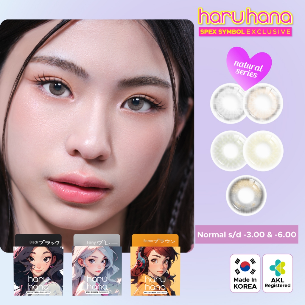 Jual HARUHANA Softlens - Natural Series - Softlen Fuji - Soflens Megumi ...
