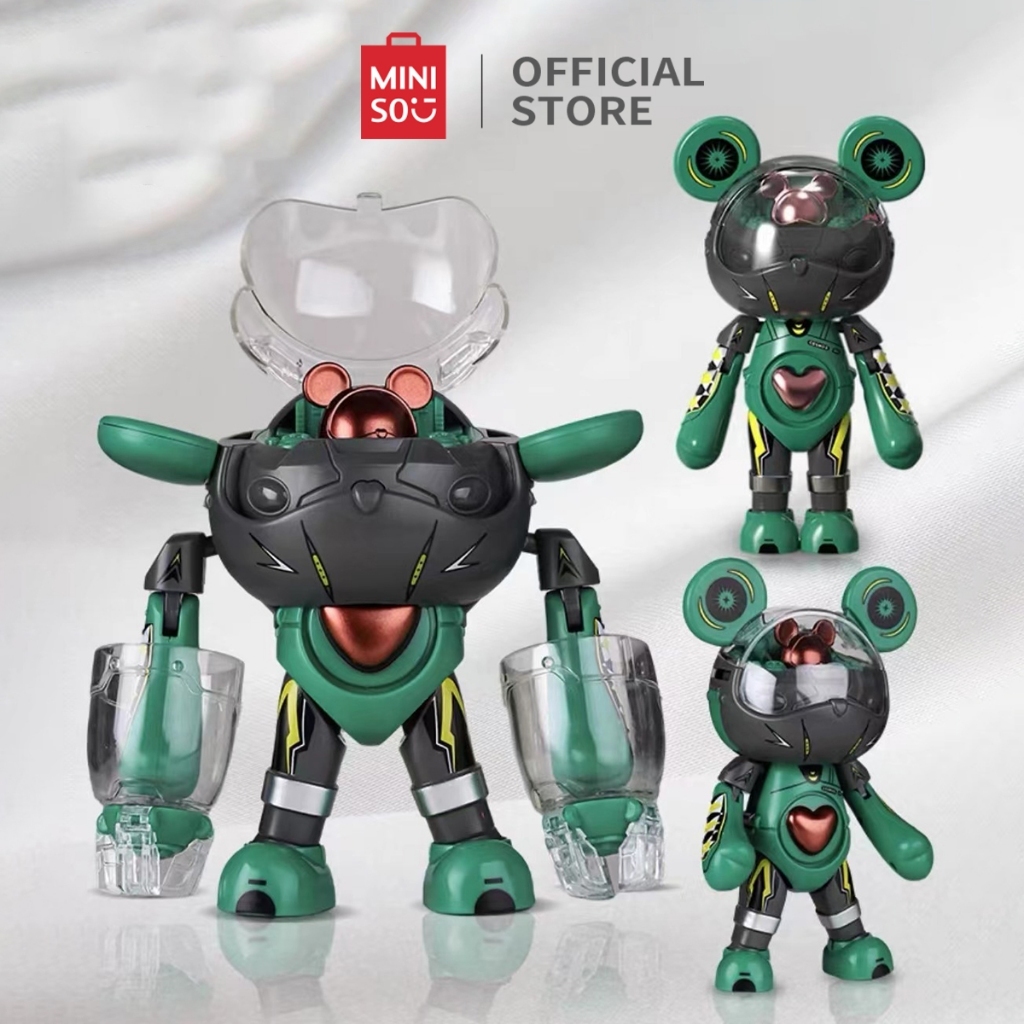 Jual MINISO TOY - Miniso Toy Gift Box Interstellar Bear Transformation ...