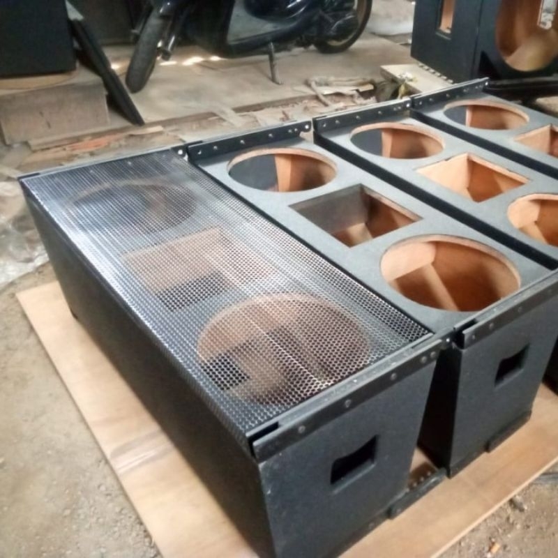 Jual box line array 8, 10, dan 12 inch bahan semi meranti 18 mili (BACA ...