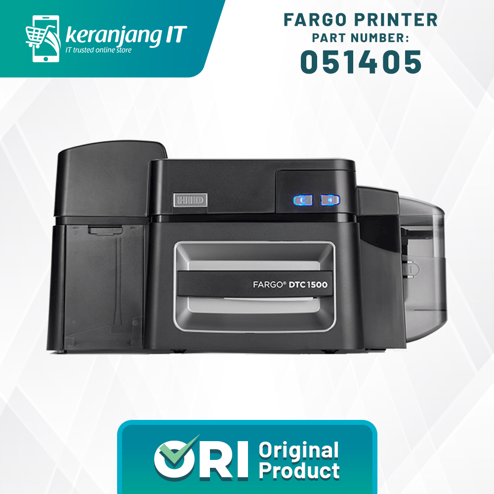 Jual FARGO DTC1500 DTC-1500 ID CARD PRINTER CETAK KARTU PVC | 300 DPI | SUPPORT WATERMARK IMAGE ...