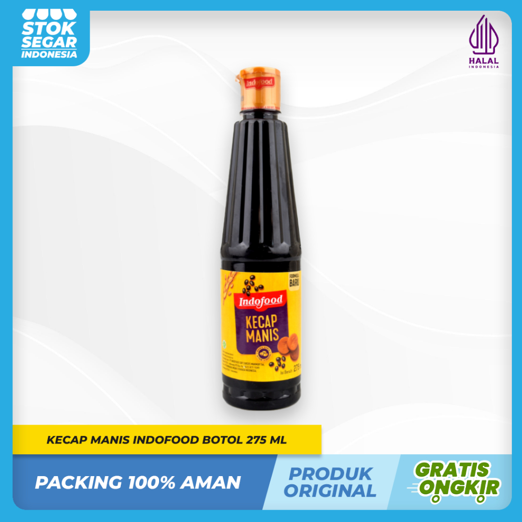 Jual Kecap Manis Indofood Botol 275 Ml | Shopee Indonesia