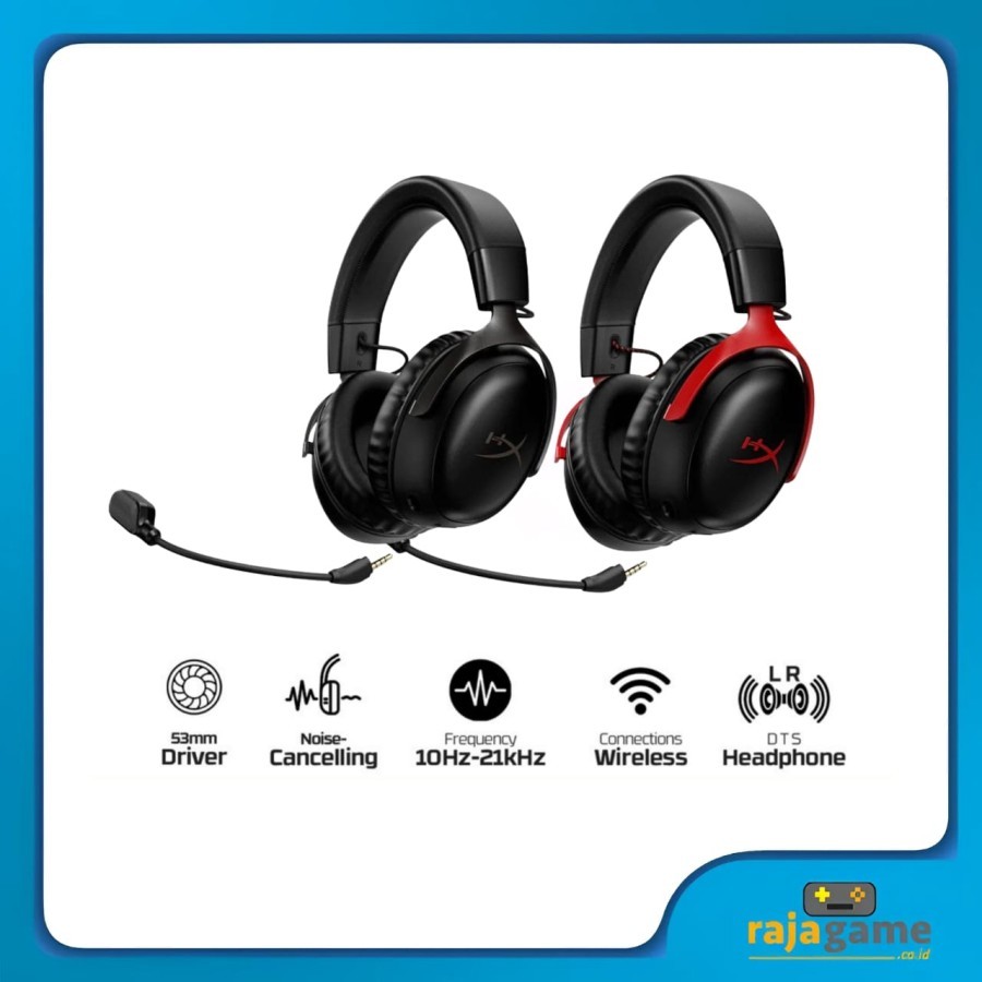 Jual HyperX Headset Gaming Cloud III Wireless | Shopee Indonesia