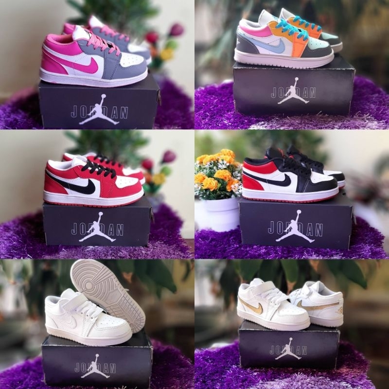 Jual PREMIUM QUALITY / SEPATU JORDAN ANAK / SEPATU JORDAN LOW / N!KE ...