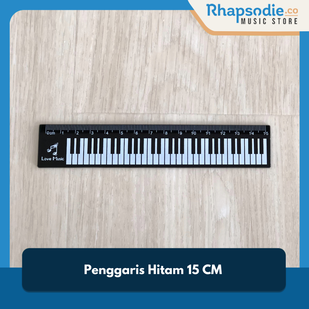 Jual Penggaris Hitam 15 CM | Shopee Indonesia