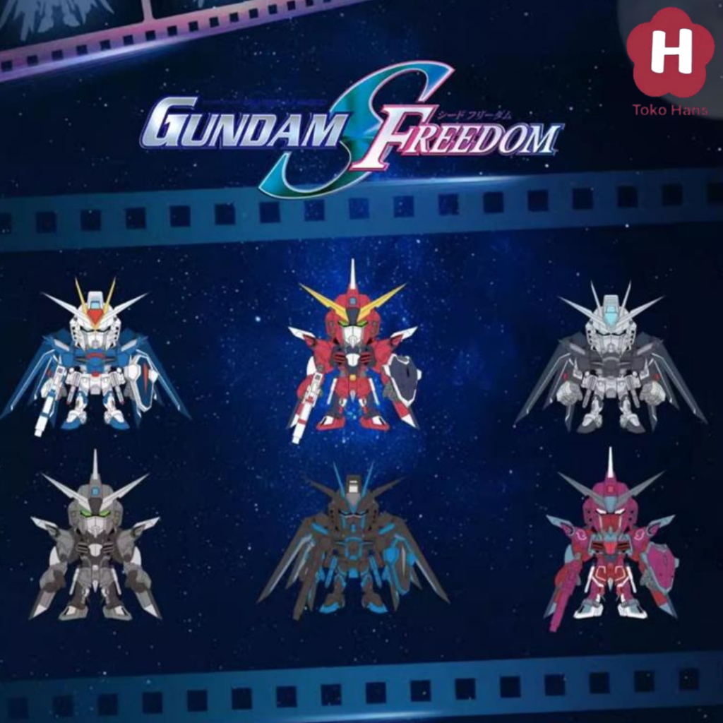 Jual HTH Bandai Gundam QMSV Mini Mobile Seed Freedom 2025 Series Action ...