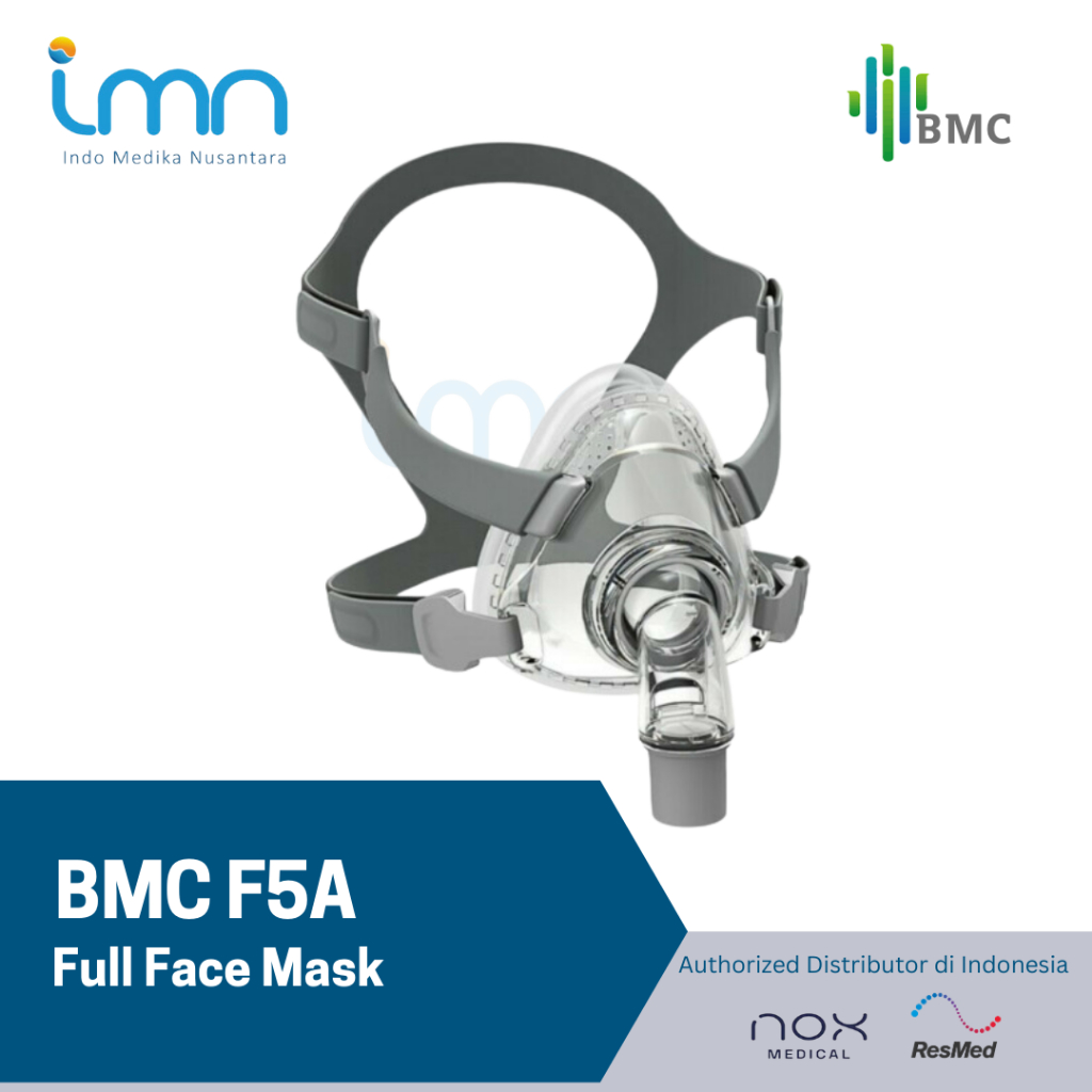 Jual BMC F5A Full Face Mask - Masker untuk CPAP / BiPAP | Shopee Indonesia