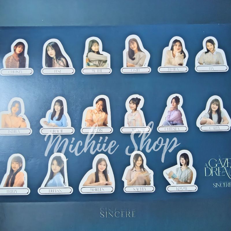 Jual Sticker JKT48 2025 Calendar A Gaze Of Dream (Sincere) Official ...