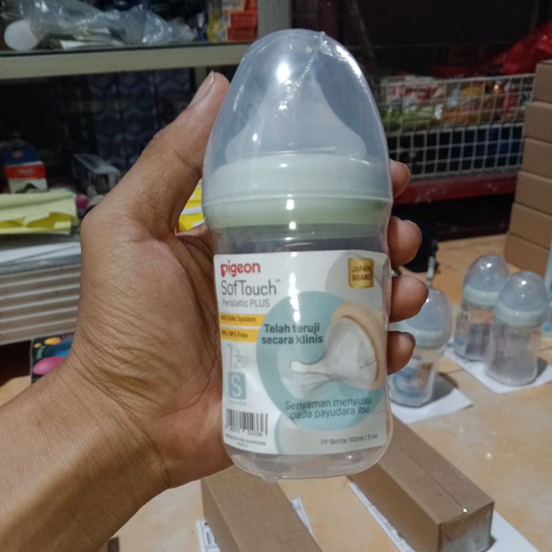Jual Pigeon Botol Susu Bayi PP Wide Neck Bottle 160 ml | Shopee Indonesia