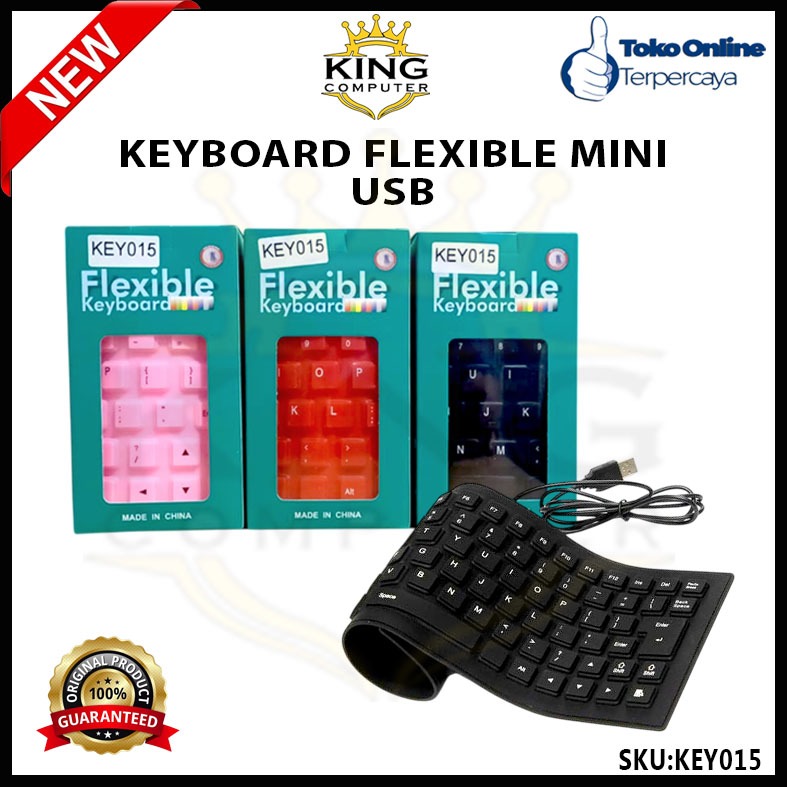 Jual KEYBOARD FLEXIBLE MINI USB | Shopee Indonesia
