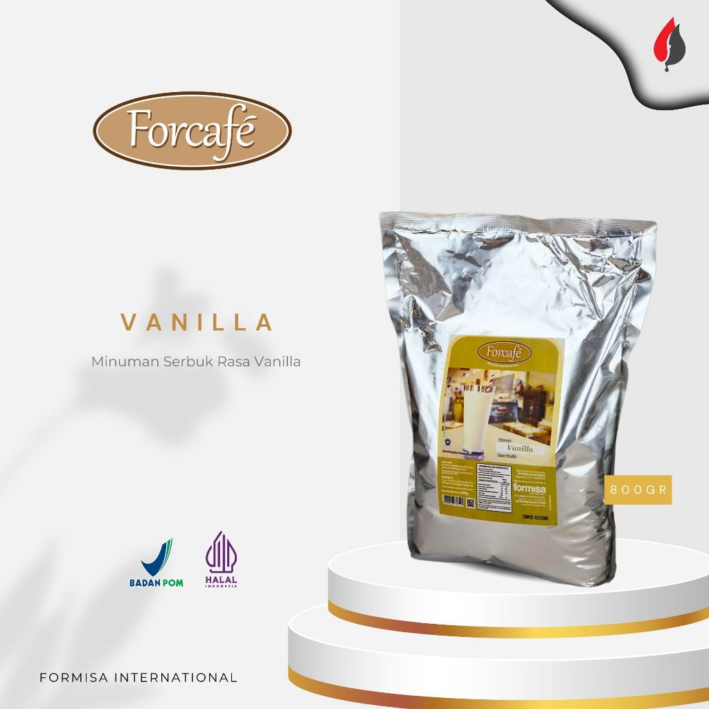 Jual FORMISA - ForCafe Vanilla Powder 800gr - Bubuk Minuman Rasa ...